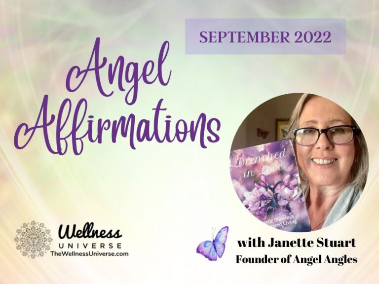 30 Angel Affirmations for September 2022 - The Wellness Universe Blog