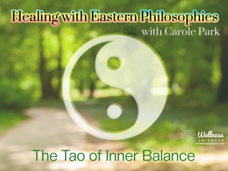The Tao of Inner Balance - The Wellness Universe Blog