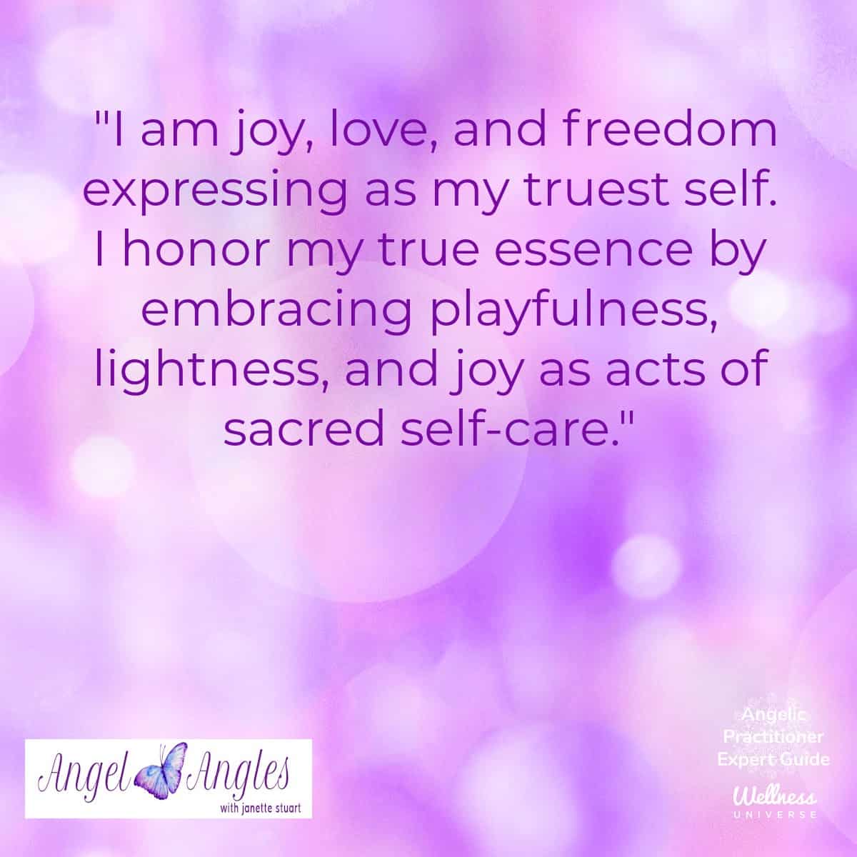 Joy as Sacred Self-Care - The Wellness Universe Blog