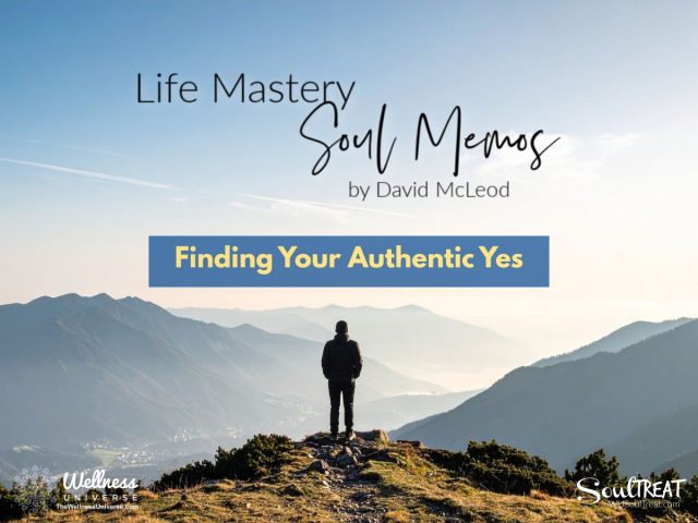 Life Mastery Soul Memos with David McLeod | Finding Your Authentic Yes ...